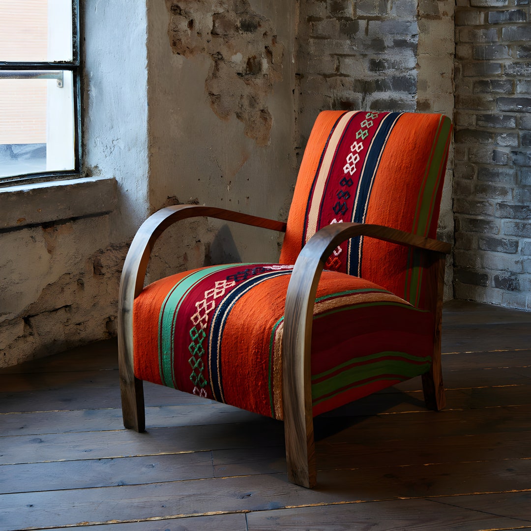 Mid Century Armchair Retro Lounge Chair Modern Chair Relax Vintage ...