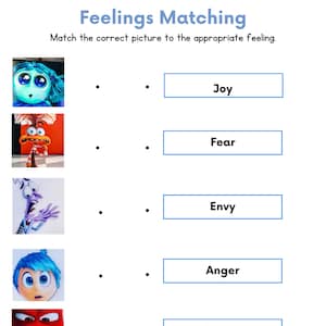 Inside Out 2 Workbook - Etsy