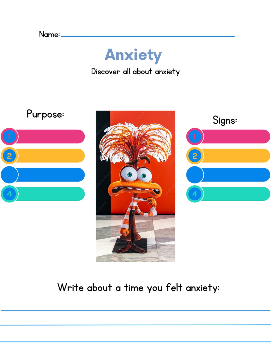 Inside Out 2 Workbook - Etsy