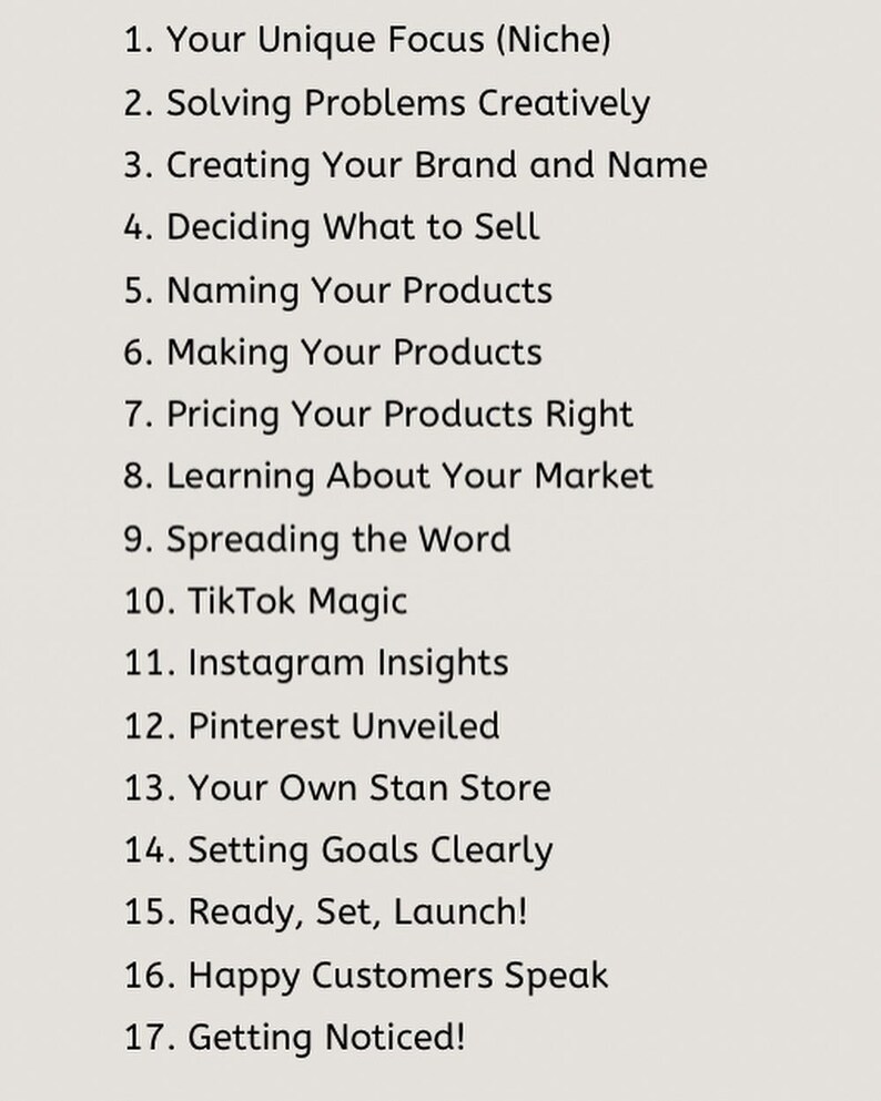 Your Digital Playbook - Etsy