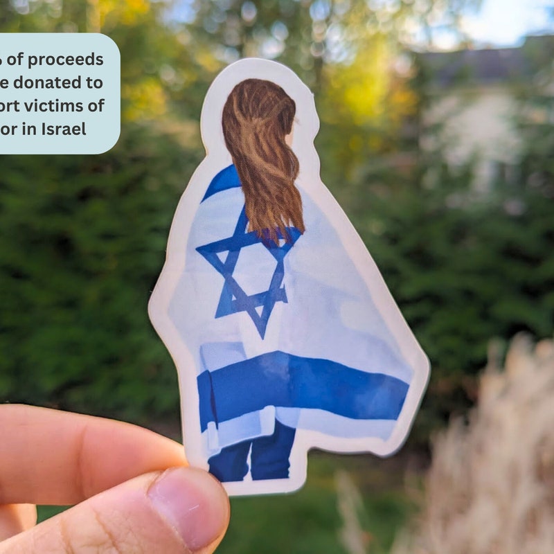 Jewish Israel Flag Pin - Etsy