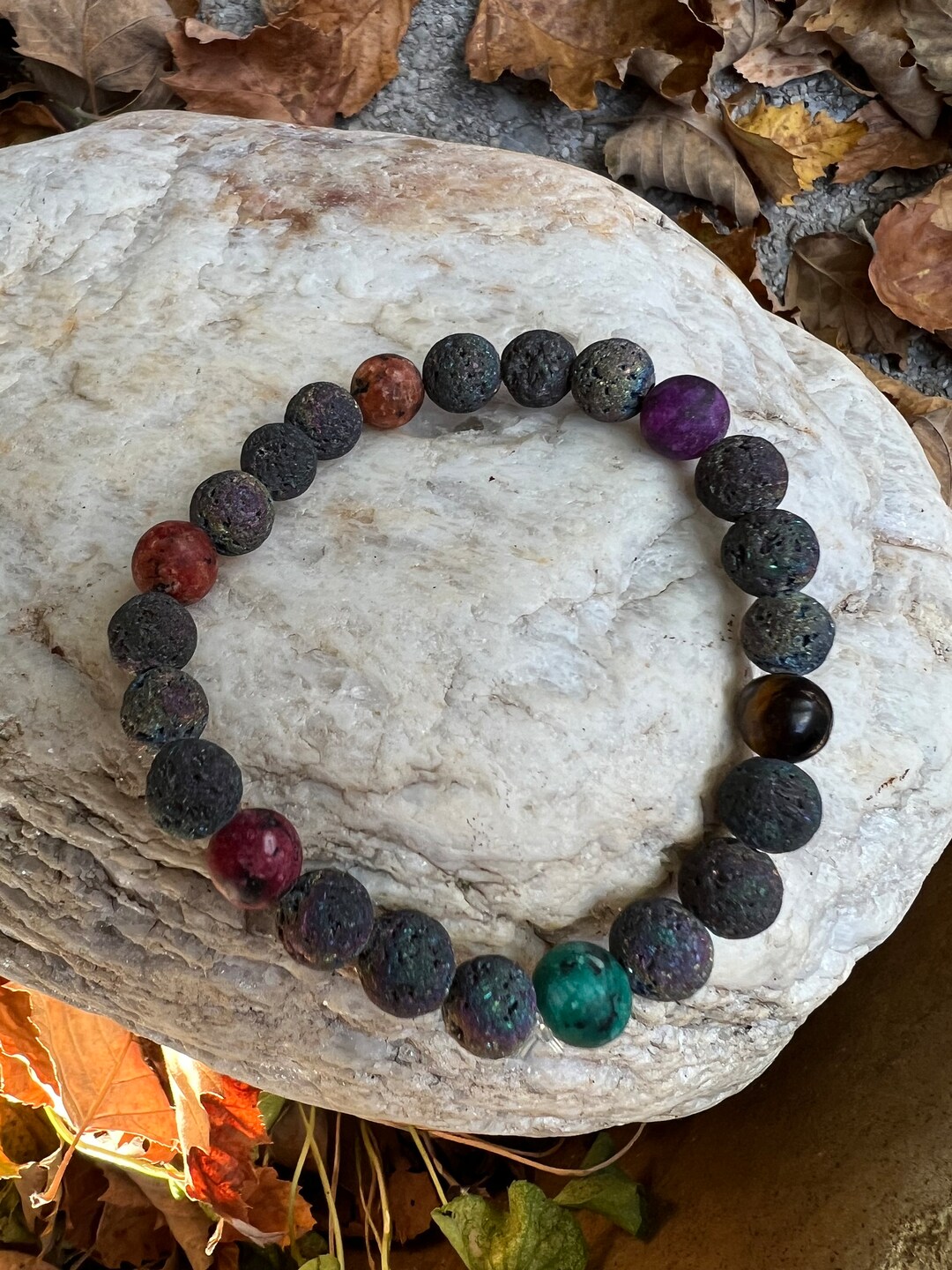 Stone Diffuser Essential Oil Bracelet - Etsy