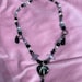 Bleeding Heart Handmade Necklace - Etsy