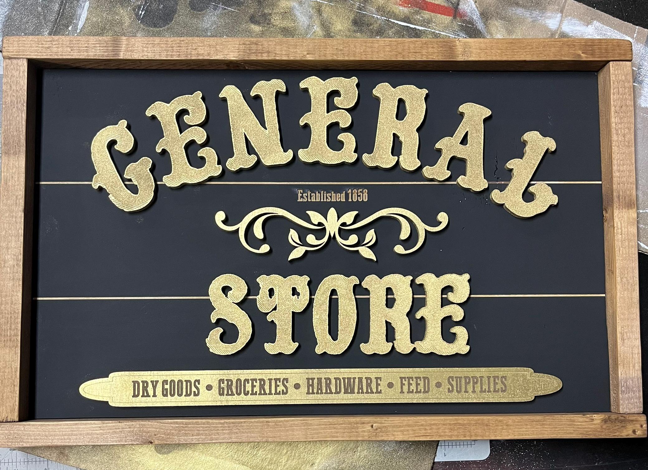 Rustic, Farmhouse General Store Sign, - Etsy