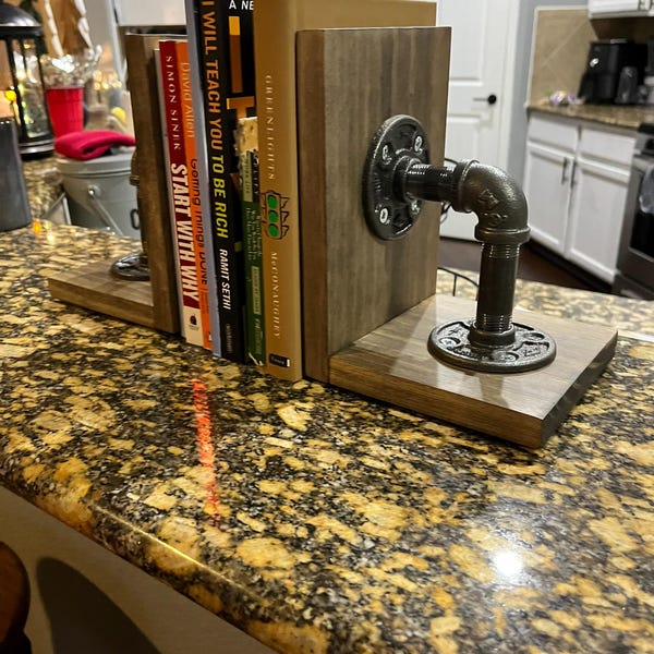 Pipe Bookends - Etsy