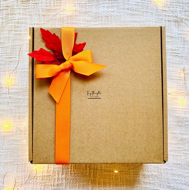 Autumn Tea Gift Box Autumn Care Package Fall Gift for Her Fall Birthday ...