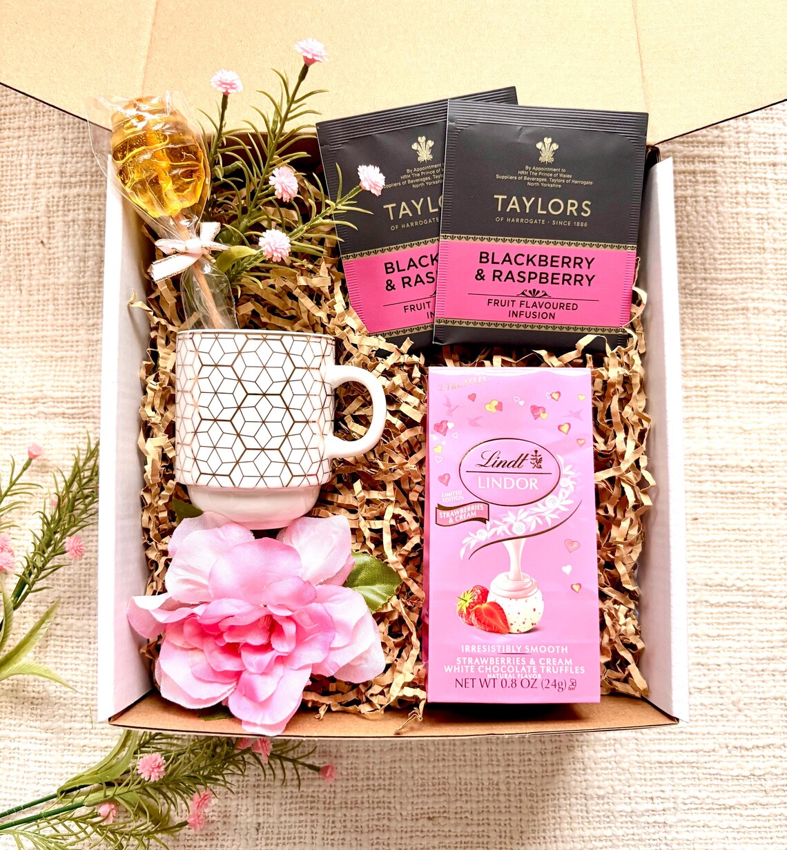 Tea Gift Tea Gift Sampler Occasion Small Gift Care Package Tea Exchange ...