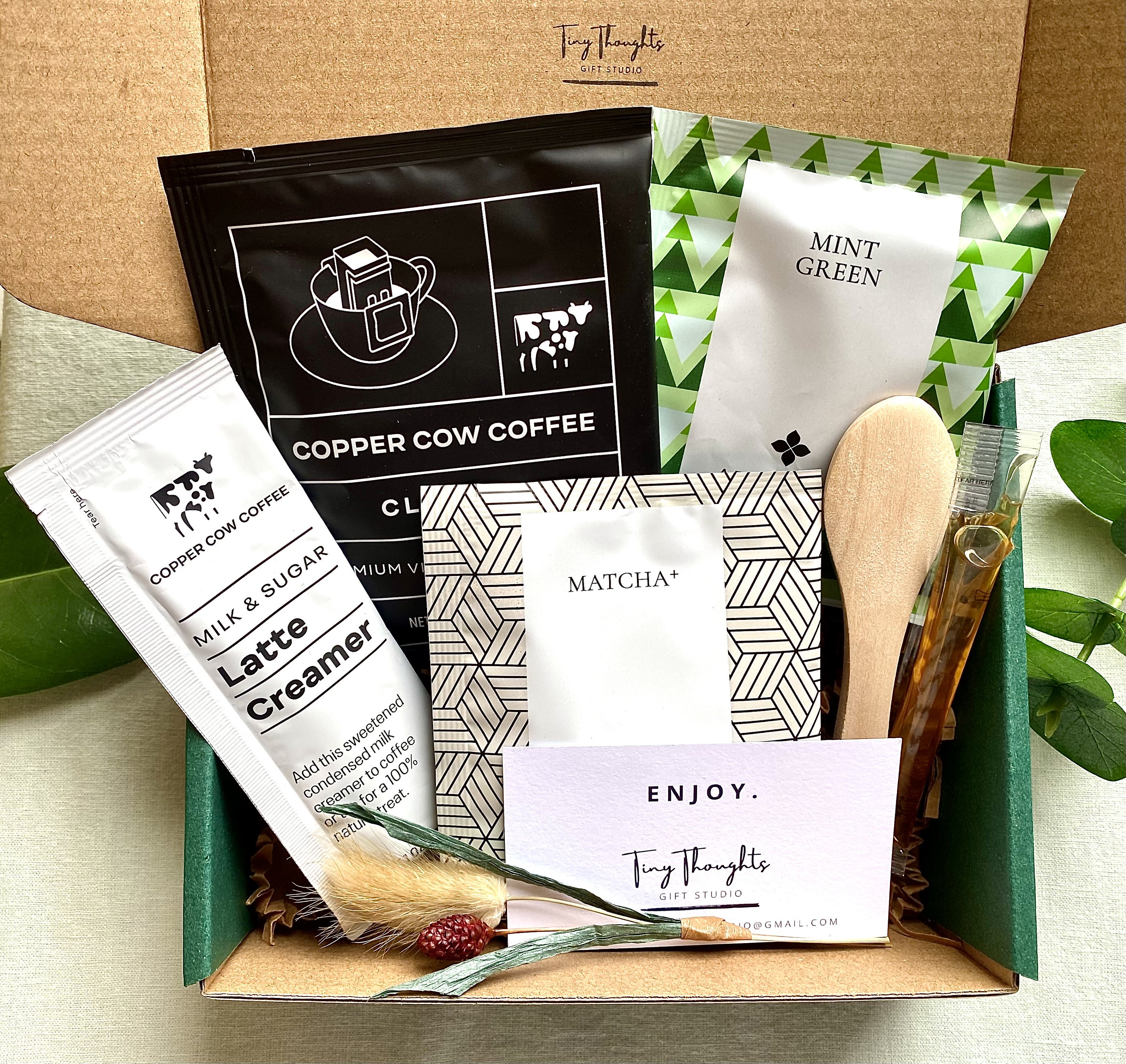 Coffee Tea Matcha Sampler Happy Birthday Gift Care Package Coffee Lover ...