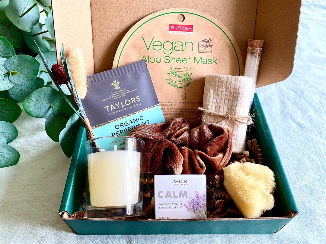 Stress Relief Gift Spa Kit Care Package for Her Friendship Gift Self ...