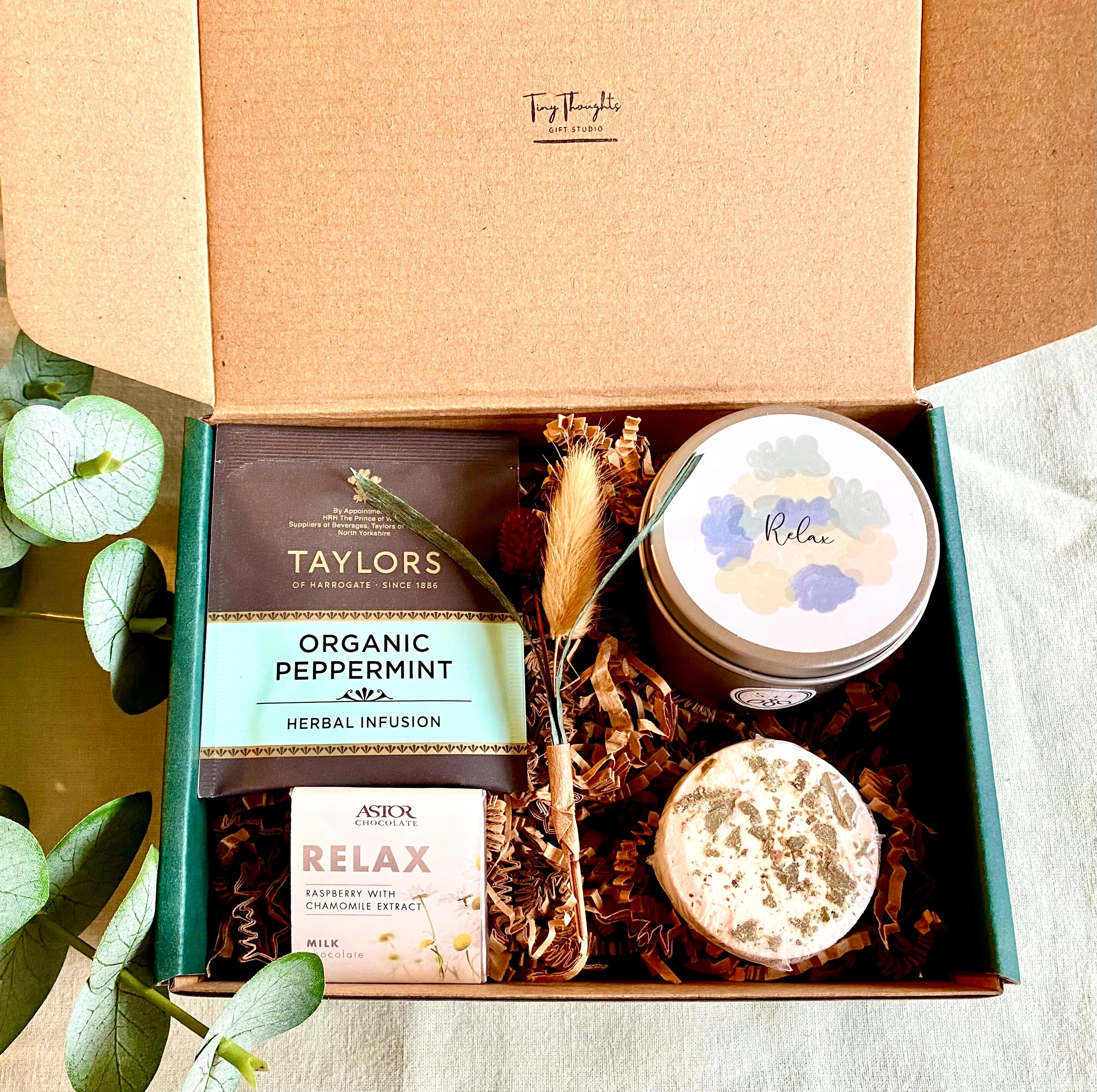 Spa Gift Box Stress Relief Gift Care Package for Her Friendship Gift ...