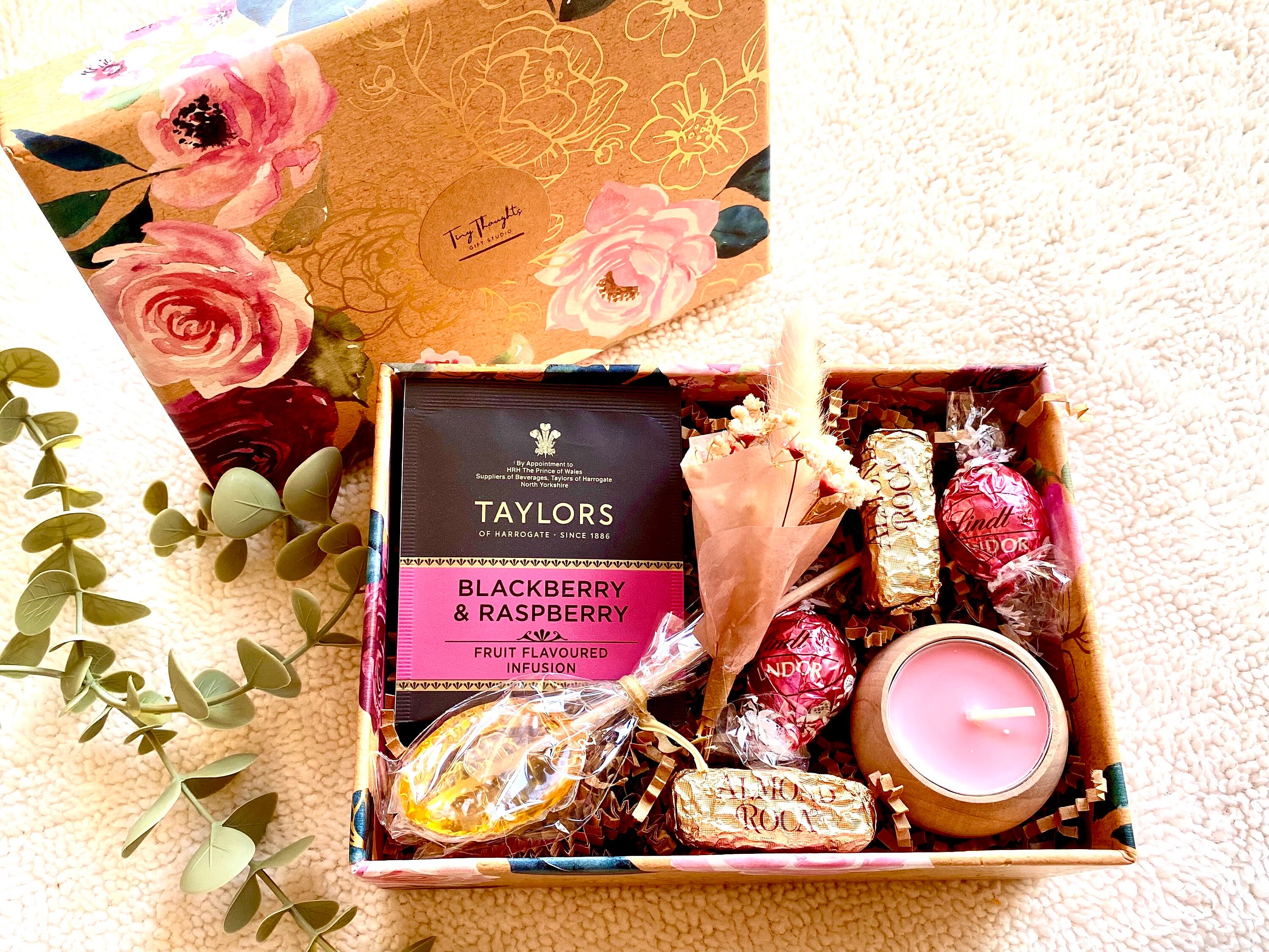 Spa Gift Box Stress Relief Gift Care Package for Her Friendship Gift ...