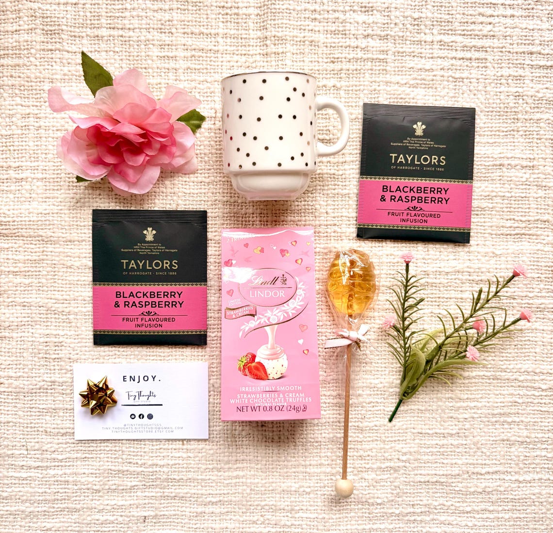 Tea Gift Tea Gift Sampler Occasion Small Gift Care Package Tea Exchange ...