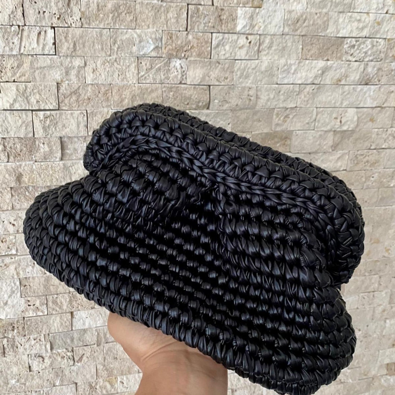 Metallic Black Raffia Clutch Bag,luxury Handmade Raffia Clutch Bag ...