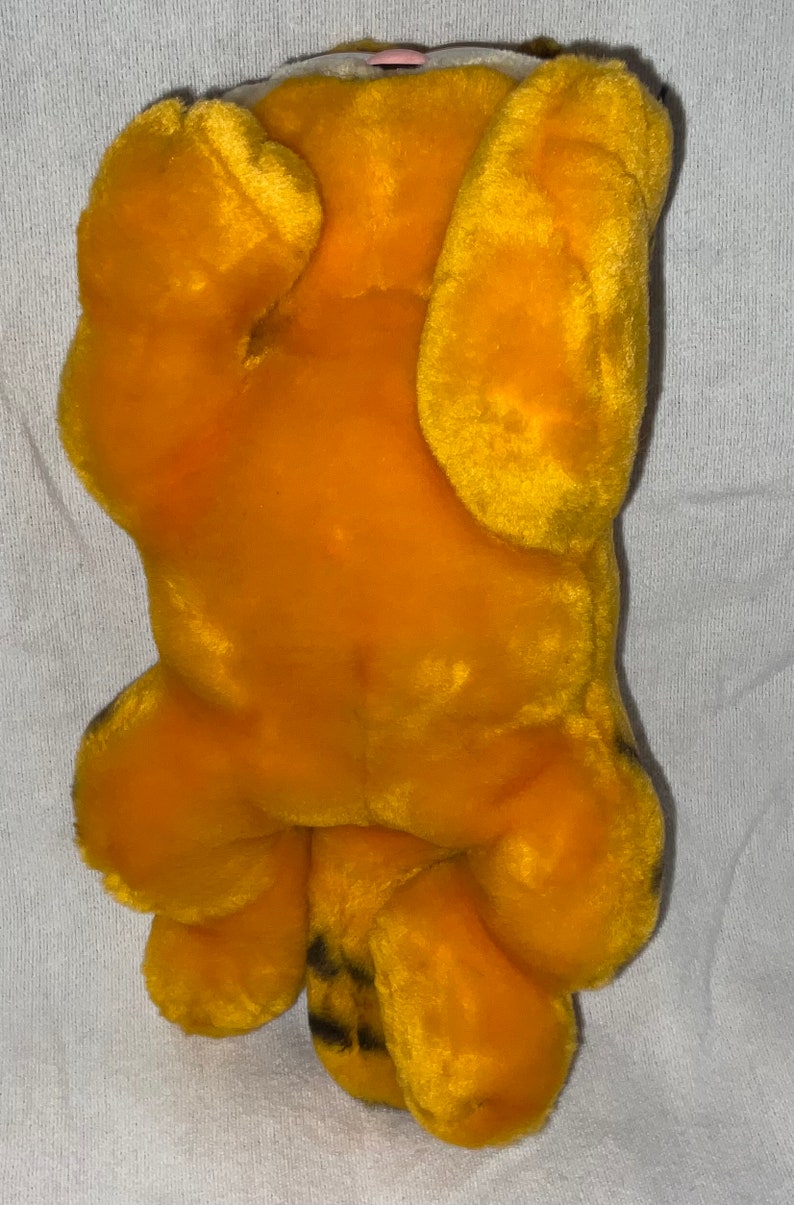 Vintage Plush Garfield the Cat Bored Garfield Lying Down - Etsy