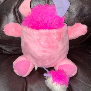 1985 Vintage Popples Plush Pink Party Popple by Mattel - Etsy