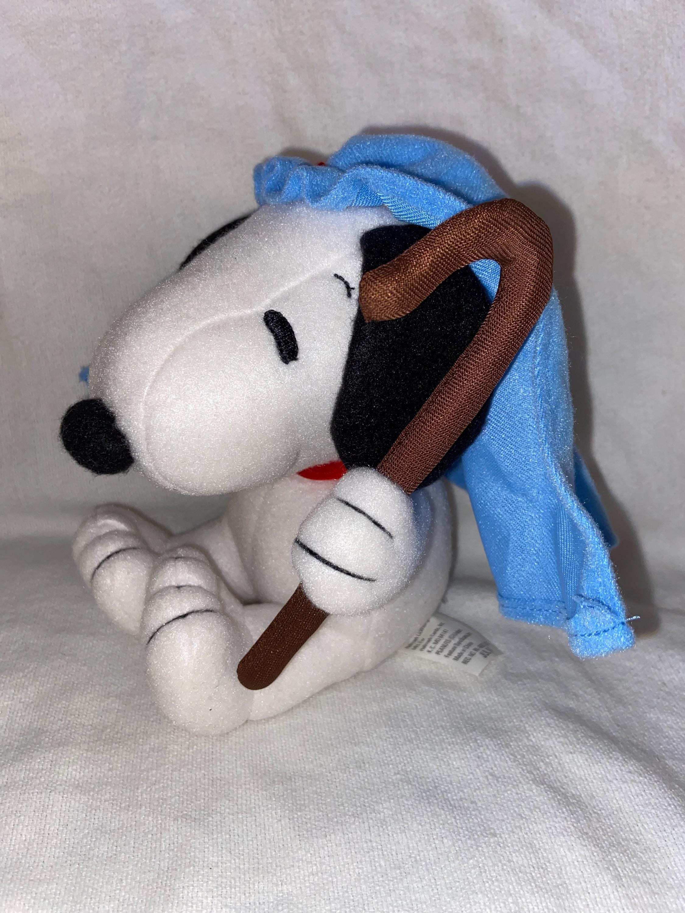 Hallmark Peanuts 6” Plush Christmas Little Shepherd Snoopy - Hang Tag ...