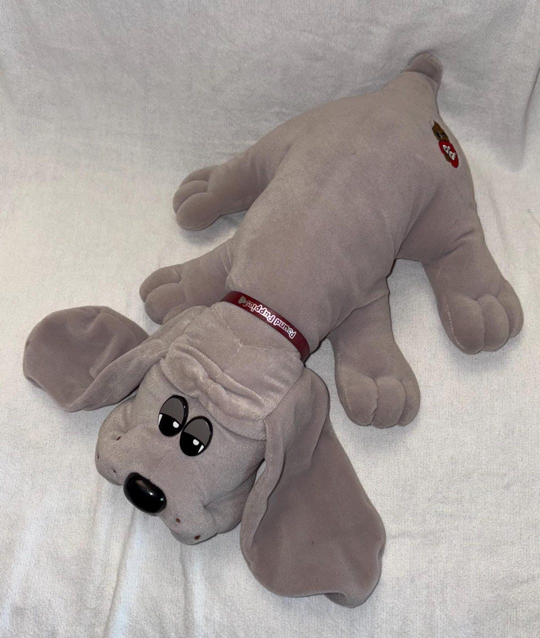 1980’s Vintage Original Pound Puppies 18” Pound Puppy With Collar ...