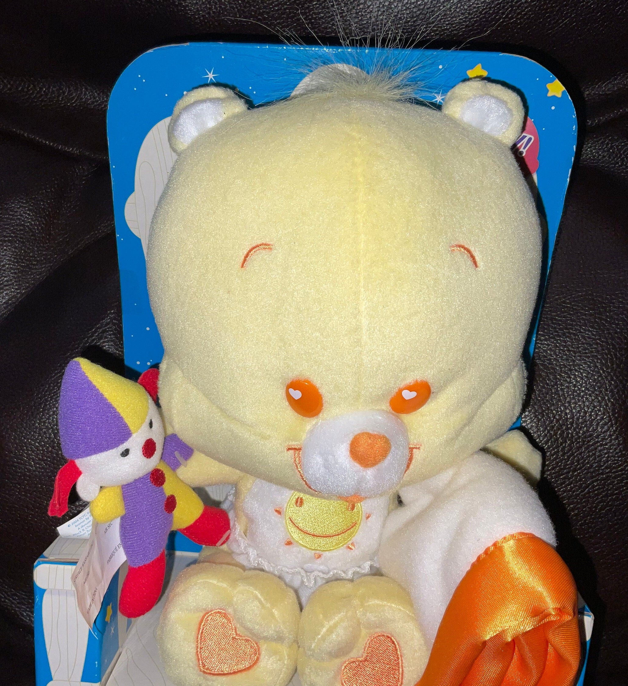 Vintage Care Bear Cubs Plush Funshine Cub Bear With Blanket and Clown ...