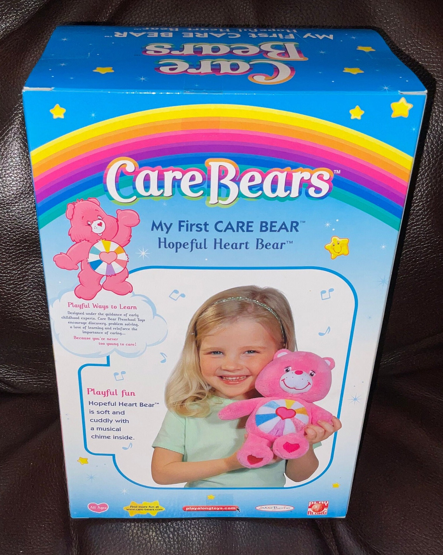 Vintage Care Bears My First Care Bear Soft Plush Hopeful Heart Bear ...
