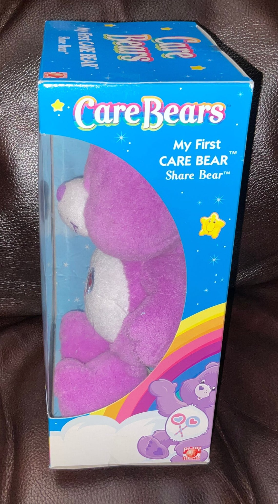 Vintage Care Bears My First Care Bear Soft Plush Share Bear With Rattle ...