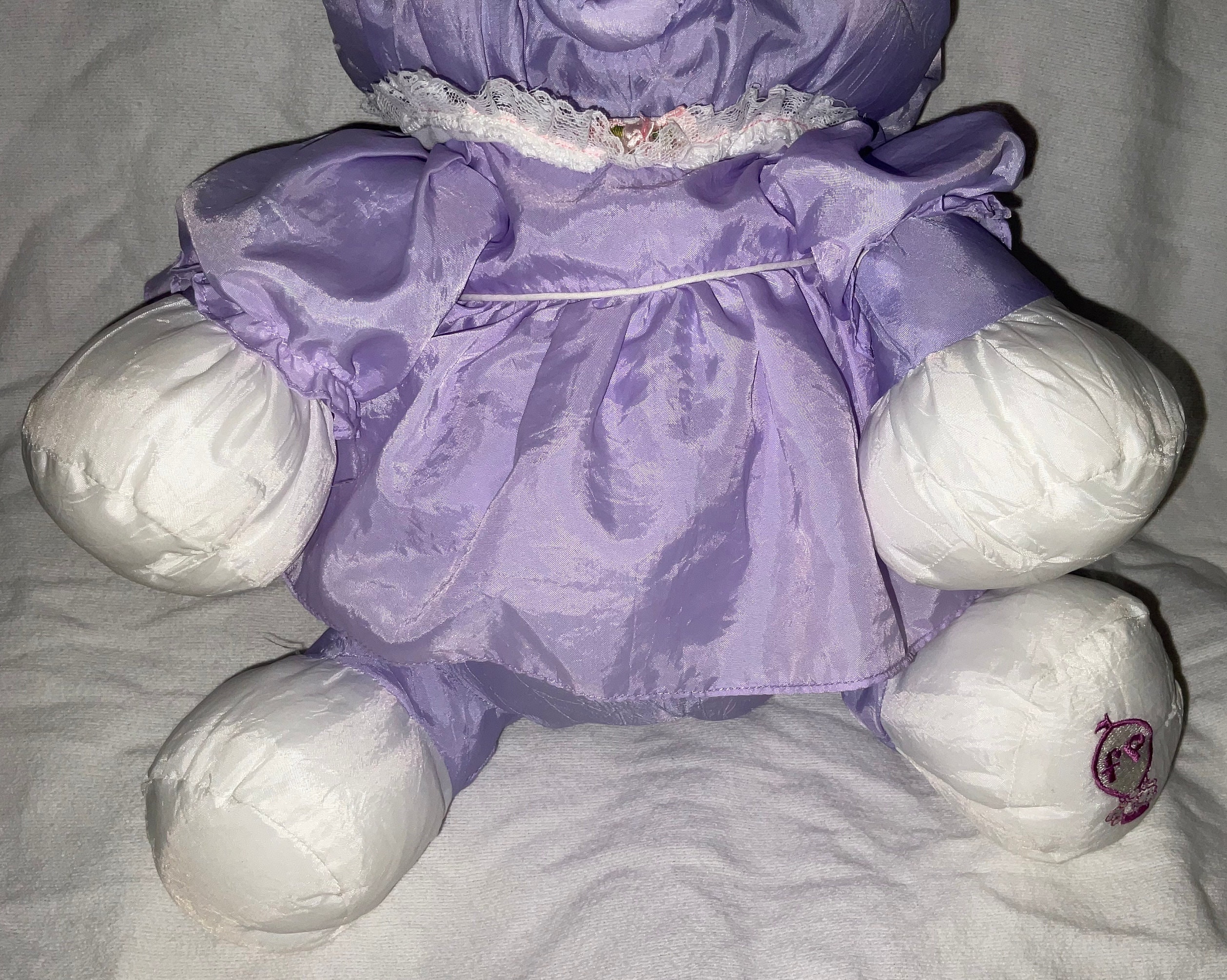 Vintage 1987 Fisher Price Puffalumps Purple Puffalump Pig in Purple ...