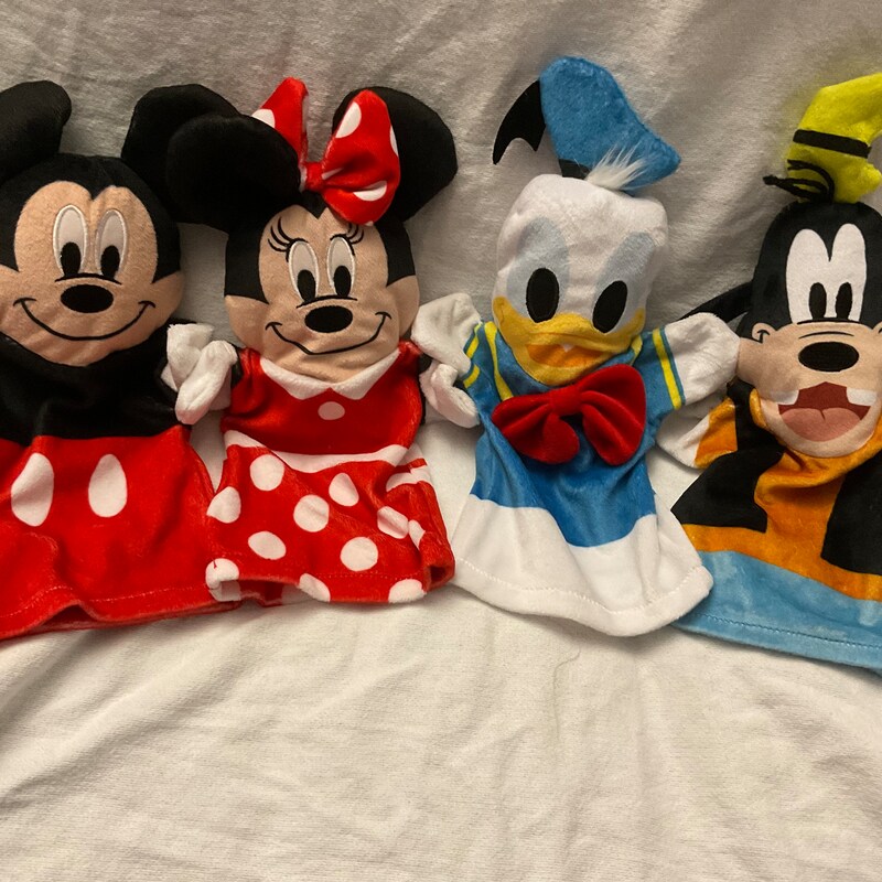Mickey Mouse Puppet - Etsy