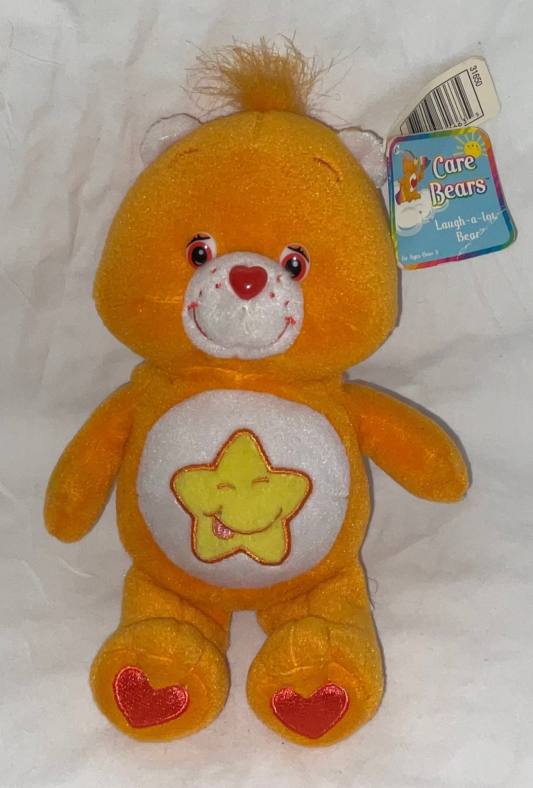Care Bears Laugh A Lot Bear Plush Bean Bag With Tags - Etsy