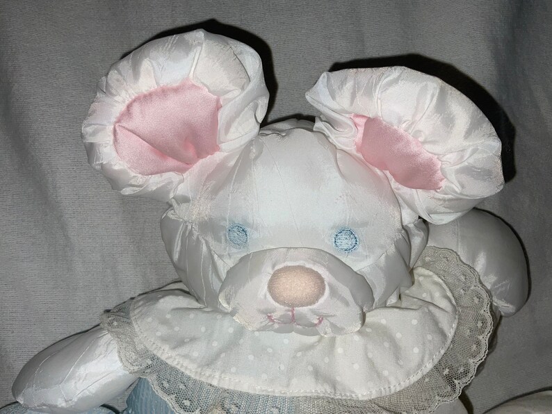Vintage 1988 Fisher Price Puffalumps Baby Mouse Puffalump With Rattle ...