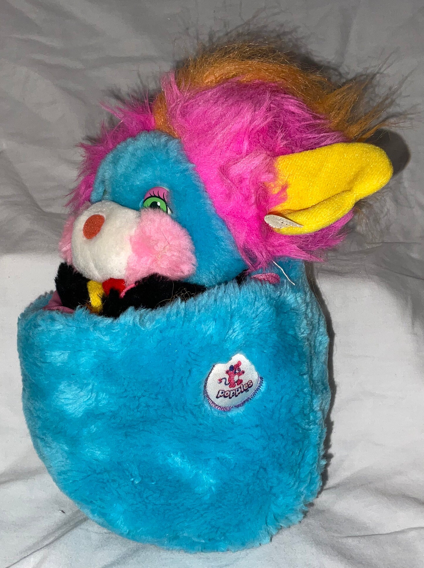 1980’s Vintage Popples Plush Rock Star Punkster Popple by Mattel - Etsy