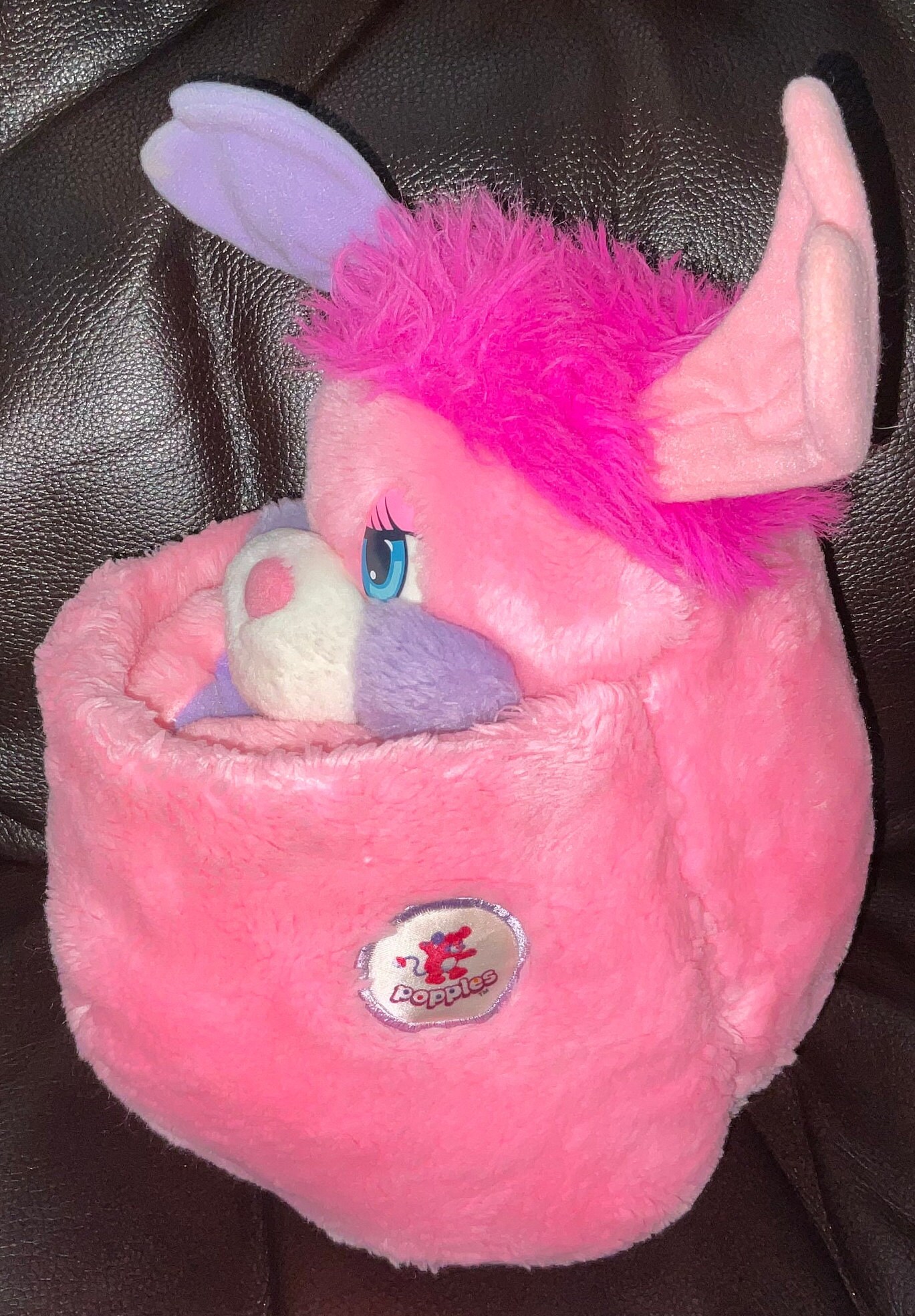 1985 Vintage Popples Plush Pink Party Popple by Mattel - Etsy