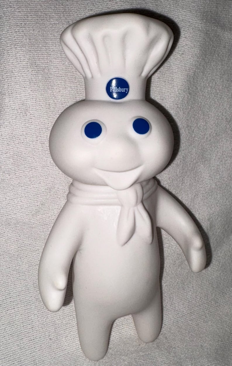 1971 Vintage Pillsbury Doughboy 7” Rubber Vinyl Doll - Etsy