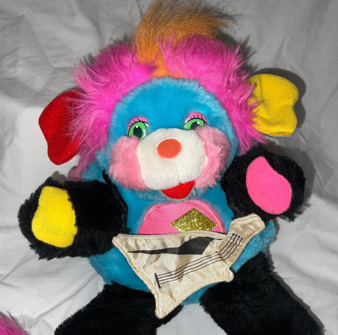 1980’s Vintage Popples Plush Rock Star Punkster Popple by Mattel - Etsy