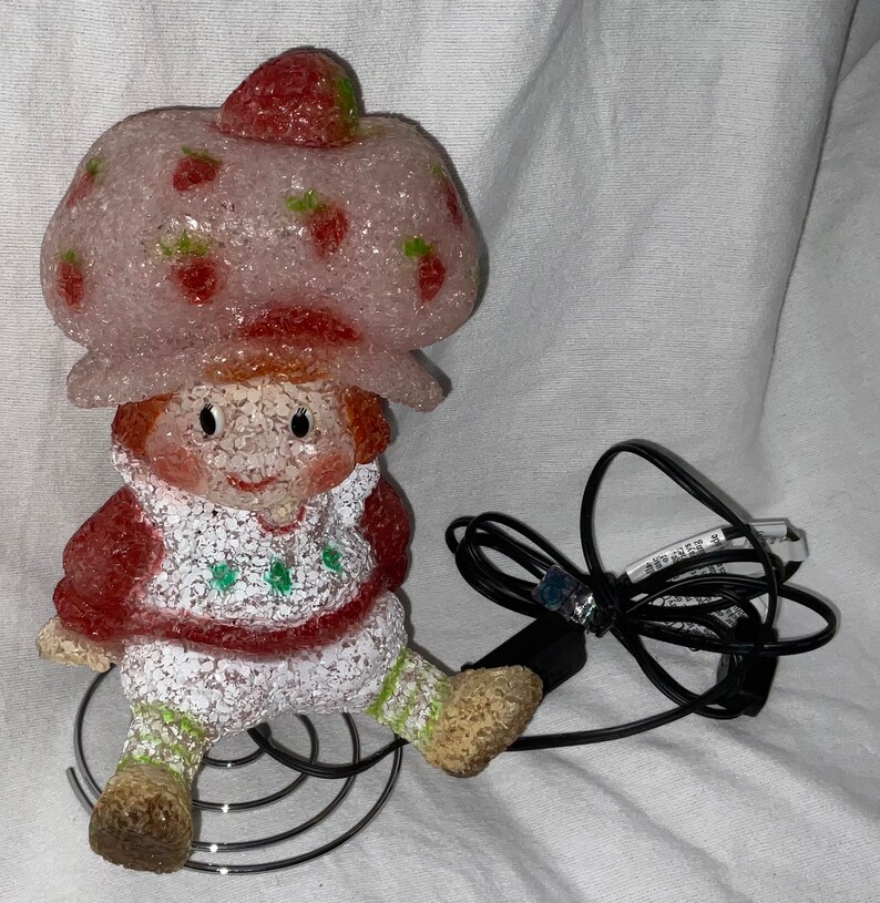 Strawberry Shortcake Figural Lamp or Nightlight With On/off Switch - Etsy