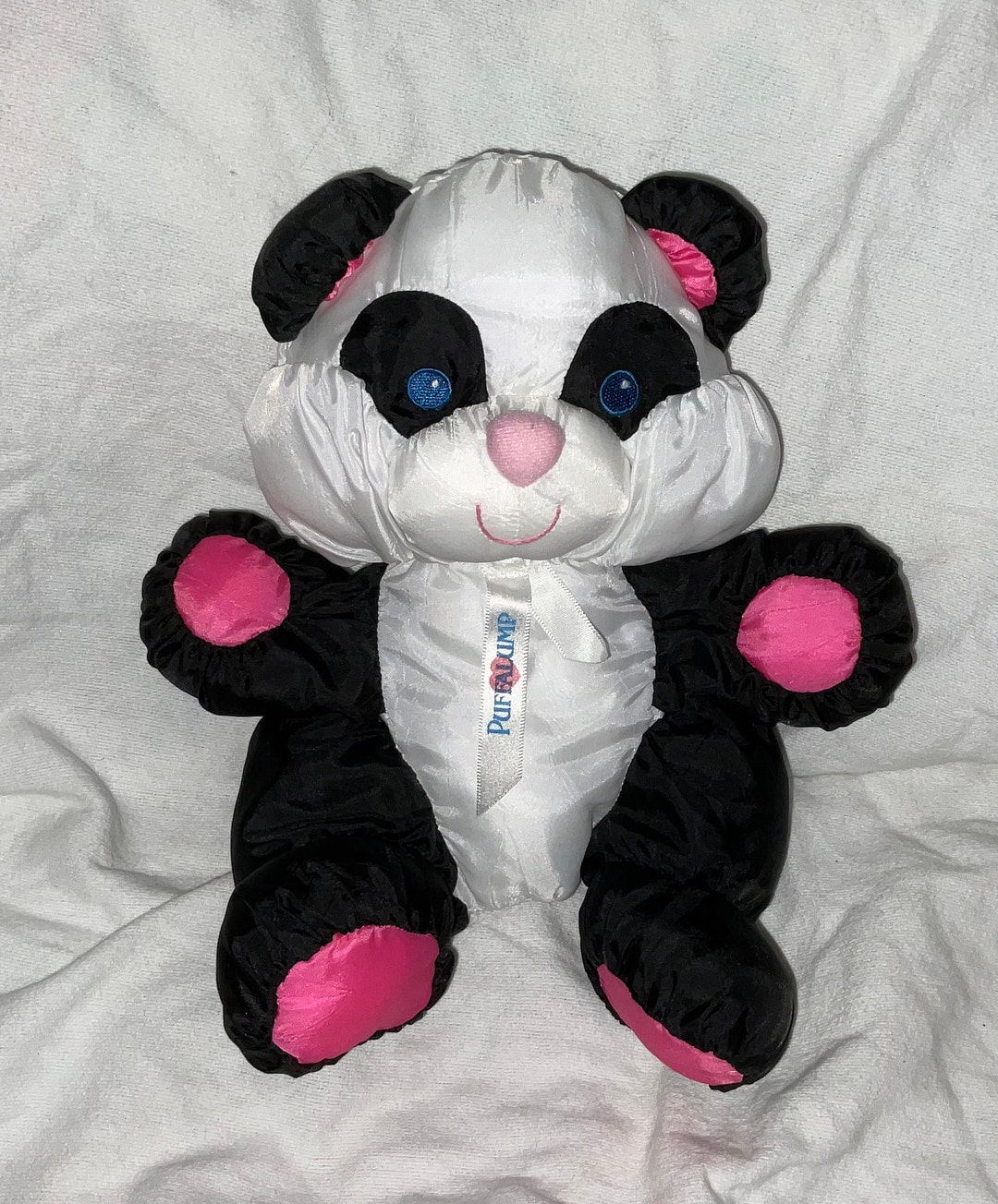 Rare Vintage 1993 Fisher Price Puffalumps Jungle Juniors Panda Bear ...