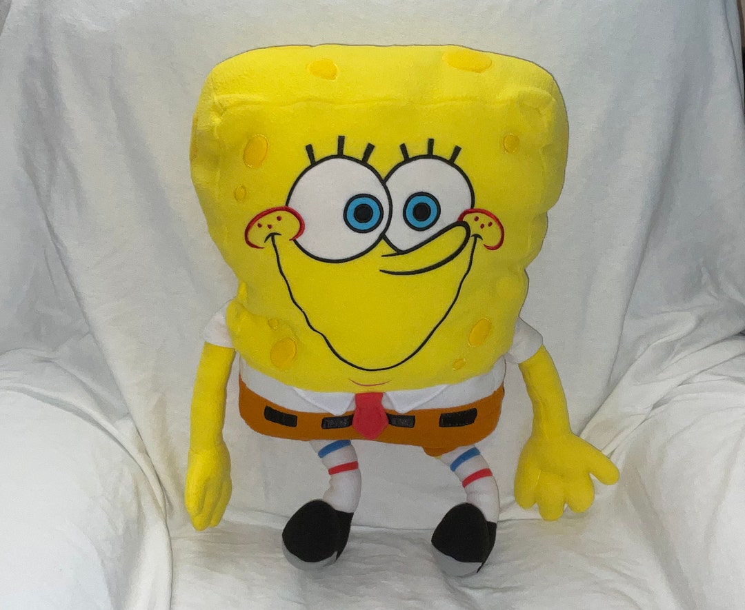 Spongebob Squarepants Stuffed Plush 24” Cuddle Pillow - Etsy