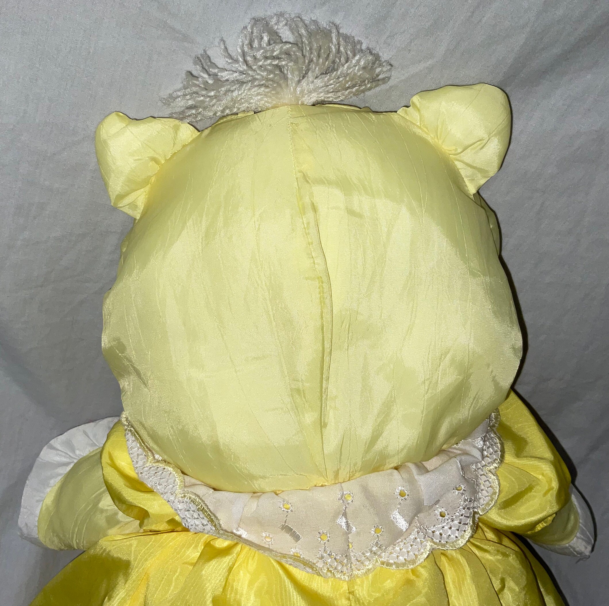 Vintage 1986 Fisher Price Puffalumps Yellow Puffalump Kitten or Cat in ...