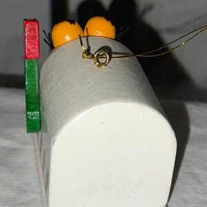 Vintage Garfield the Cat Wooden Christmas Ornament - Garfield in ...