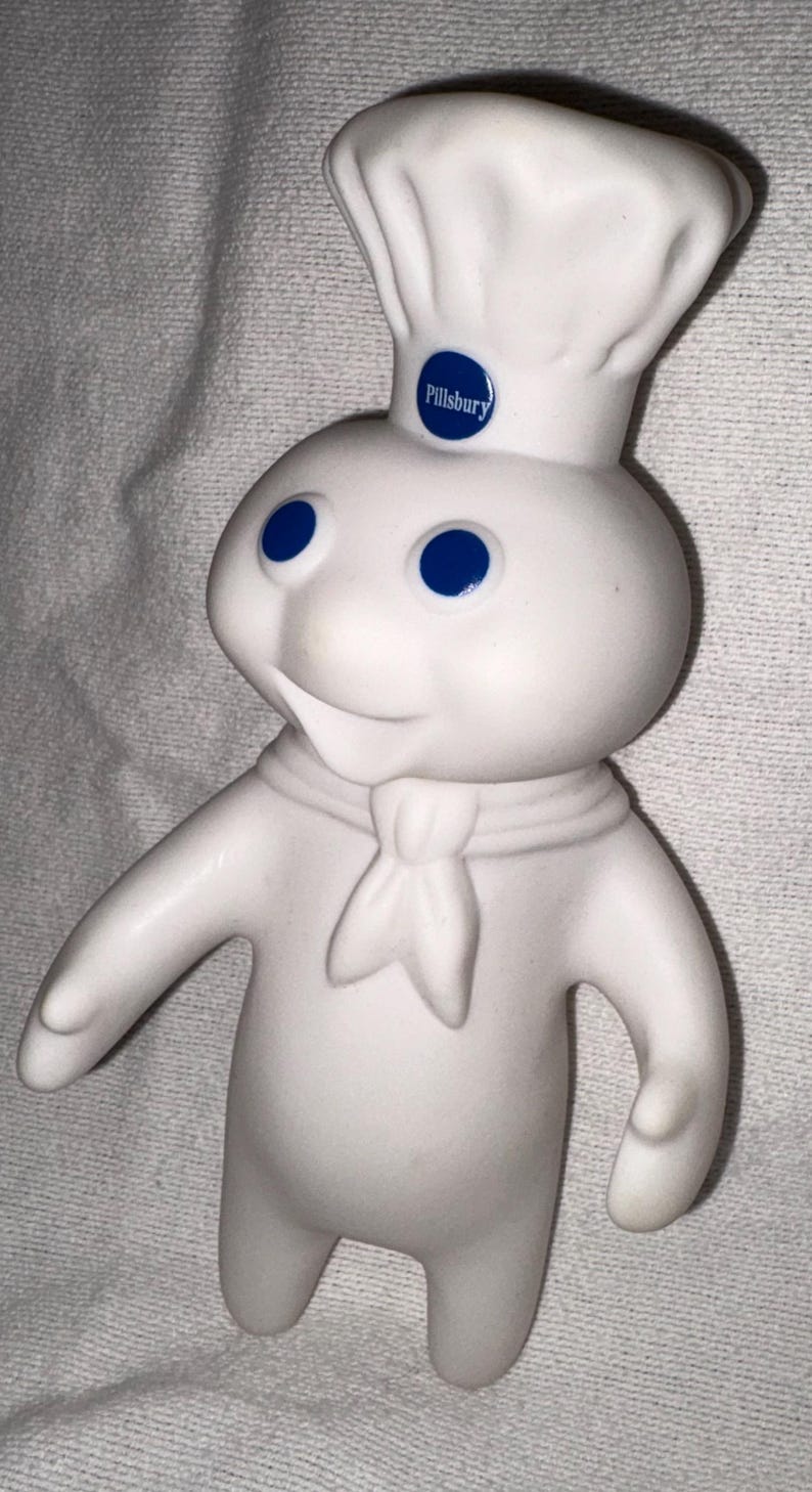 1971 Vintage Pillsbury Doughboy 7” Rubber Vinyl Doll - Etsy
