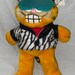 Vintage Plush Cool Daddy Garfield the Cat With Tag - Etsy
