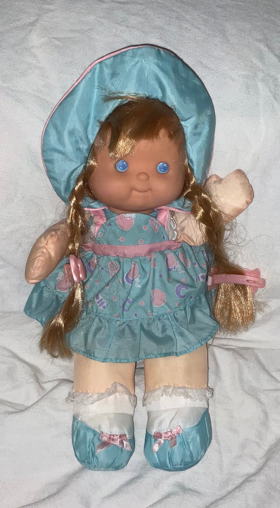 Vintage 1992 Fisher Price Puffalumps Kids 15” Pretty Hair Puffalump ...