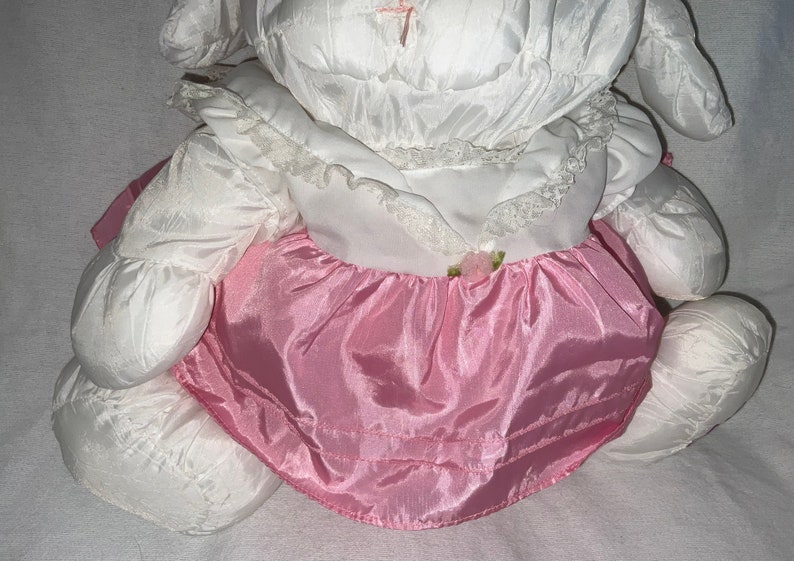 Vintage 1986 Fisher Price Puffalumps White Puffalump Bunny Rabbit in ...