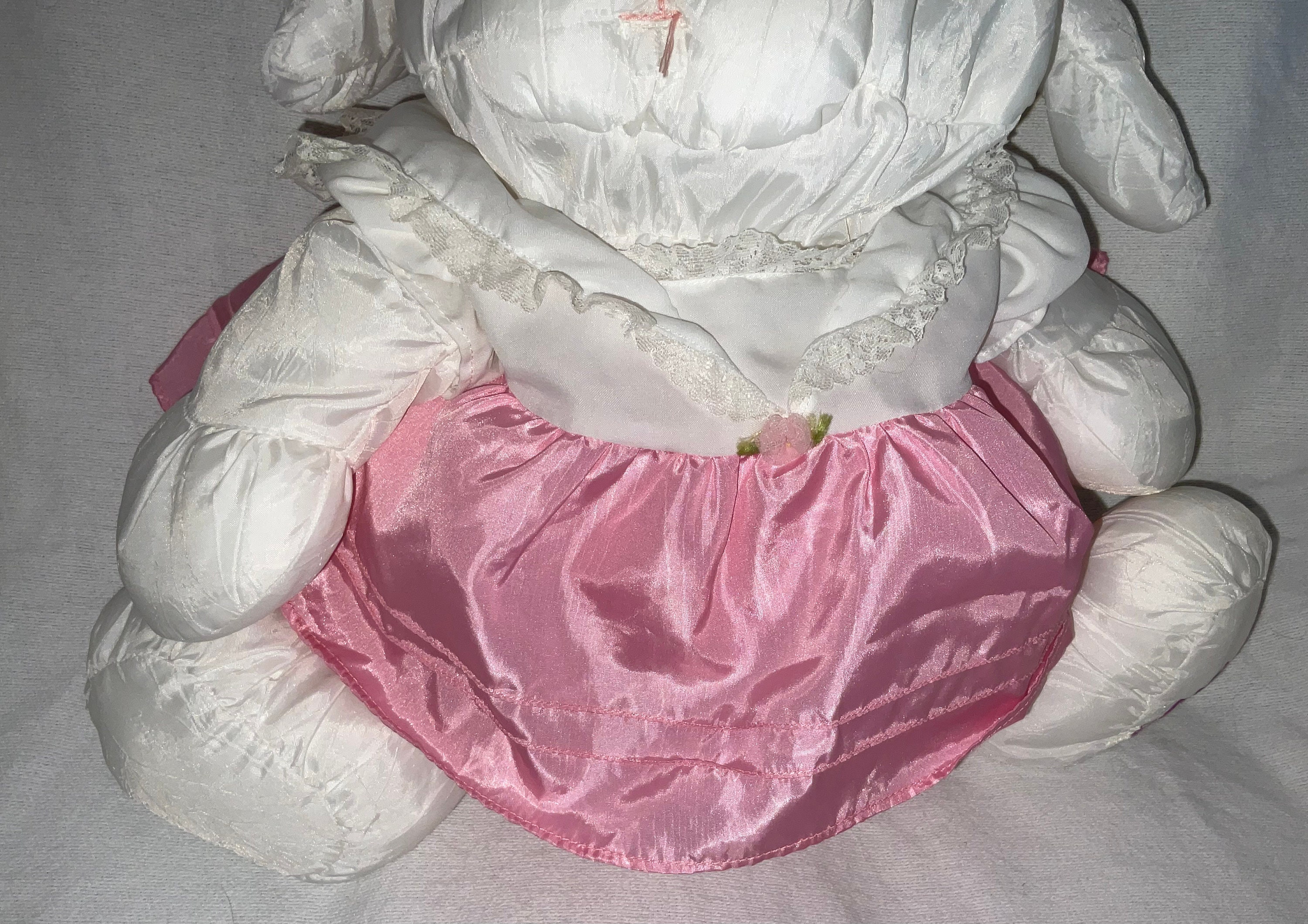 Vintage 1986 Fisher Price Puffalumps White Puffalump Bunny Rabbit in ...