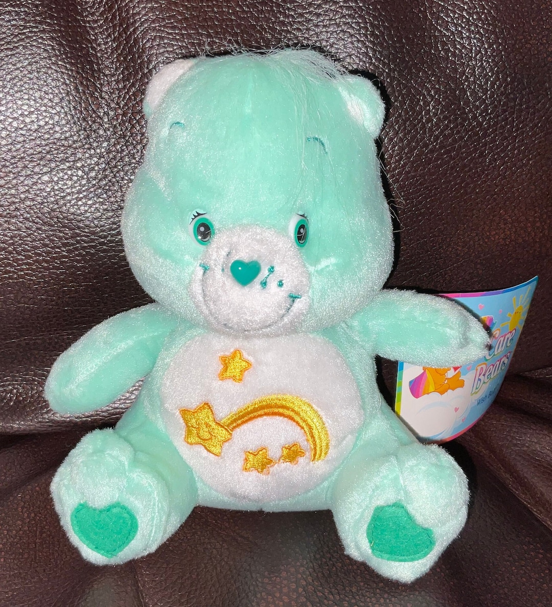 Care Bears Plush Sitting Wish Bear With Tag - Etsy