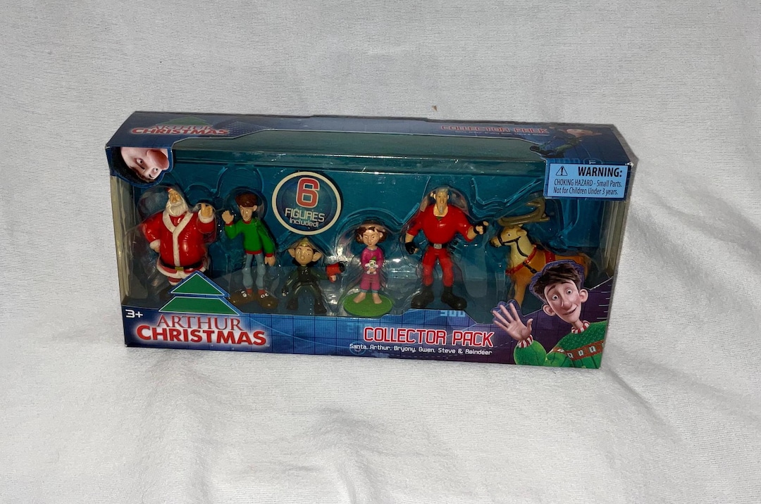 Arthur Christmas 6 Figures Collector Pack - Santa, Arthur, Bryony, Gwen ...
