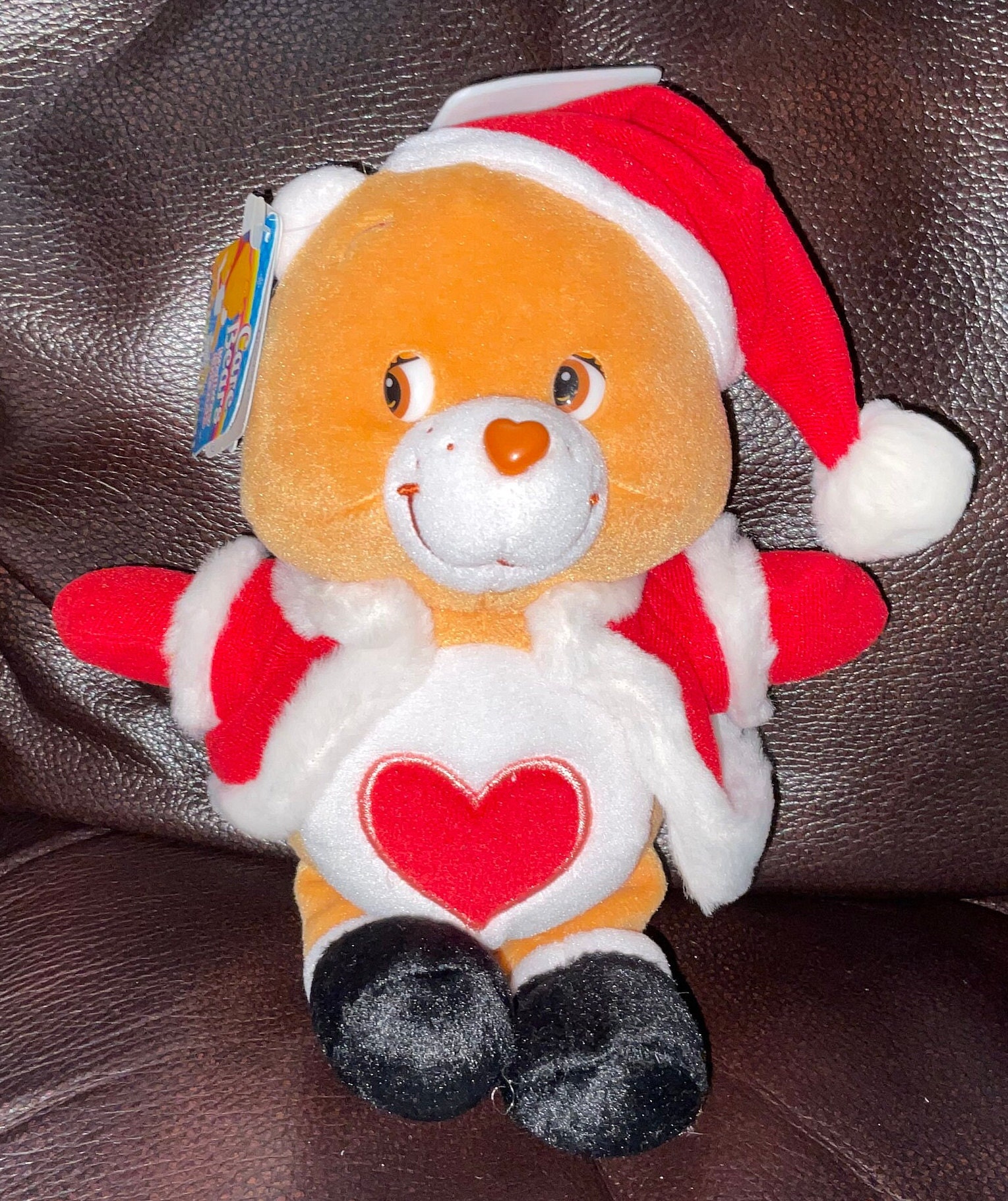 Care Bears Holiday Edition Christmas Plush Tenderheart Bear Bean Bag ...