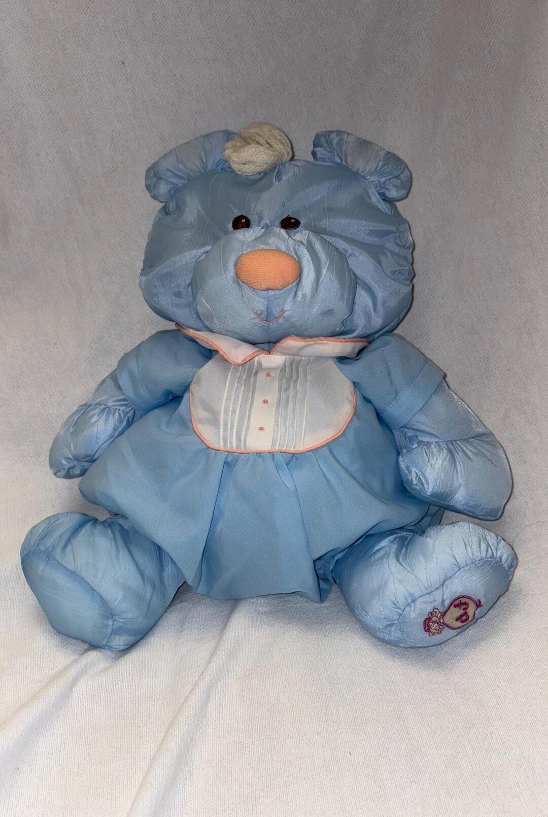 Vintage 1986 Fisher Price Puffalumps Blue Puffalump Puppy Dog in Blue ...