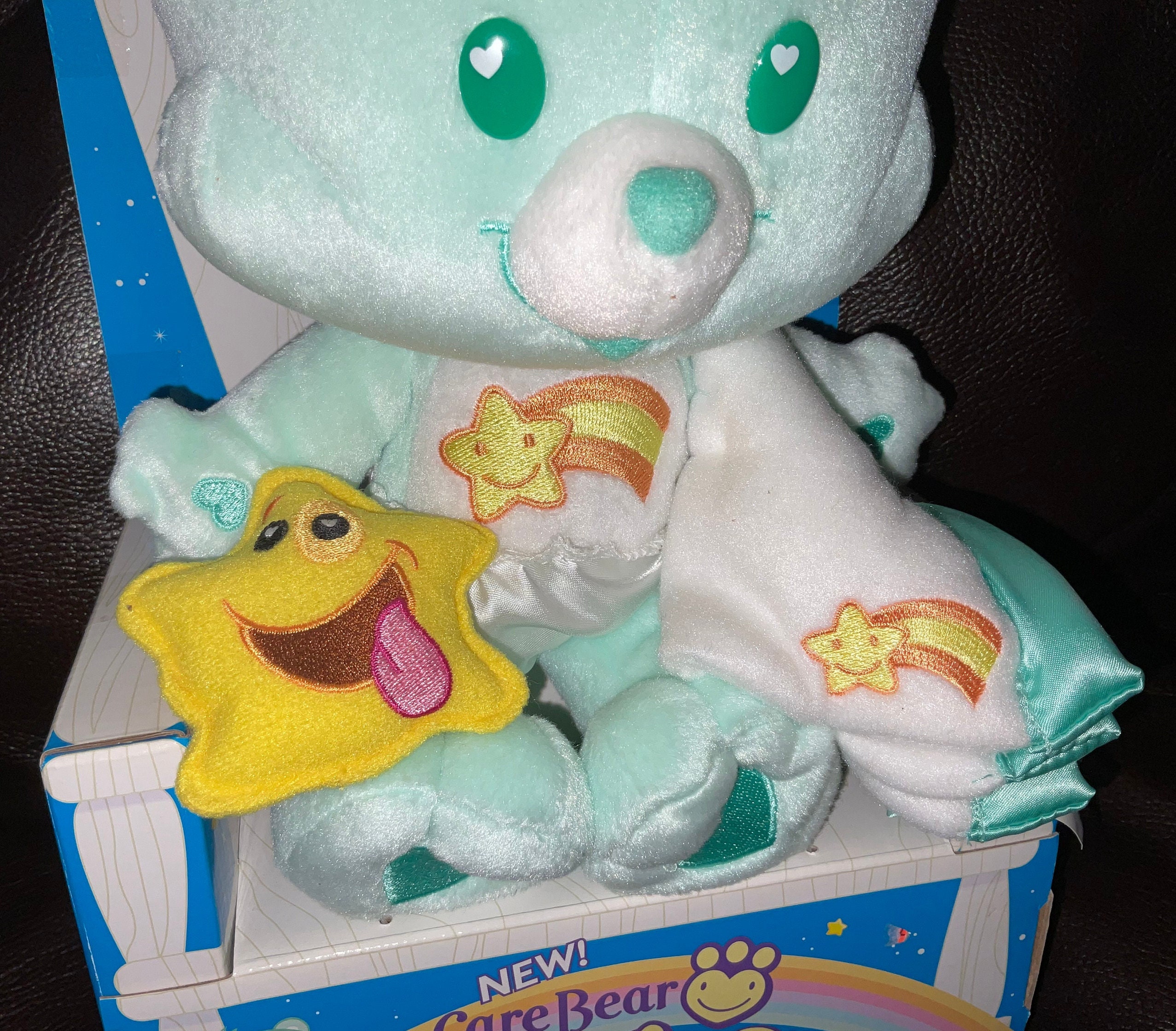 Vintage Care Bear Cubs Plush Wish Cub Bear With Blanket and Star in ...