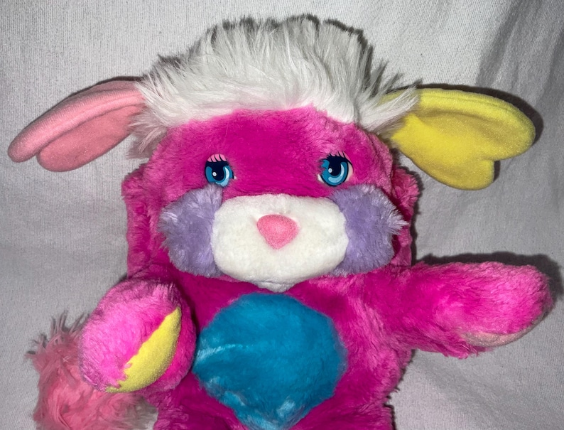 1980’s Vintage Popples Plush Pink Prize Popple - Etsy