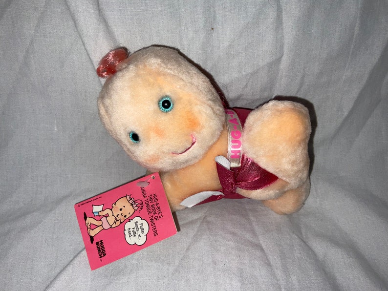 1984 Vintage Hugga Bunch Plush Hug-a-bye Huglet Doll With Hang Tag - Etsy