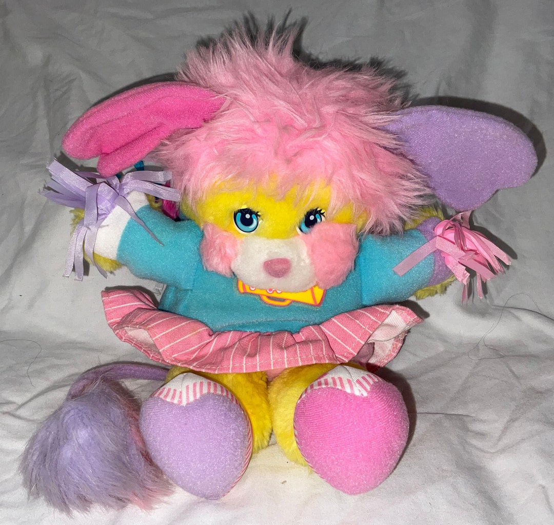 1980’s Vintage Popples Plush Pom Pom Cheerleader Potato Chip Popple by ...